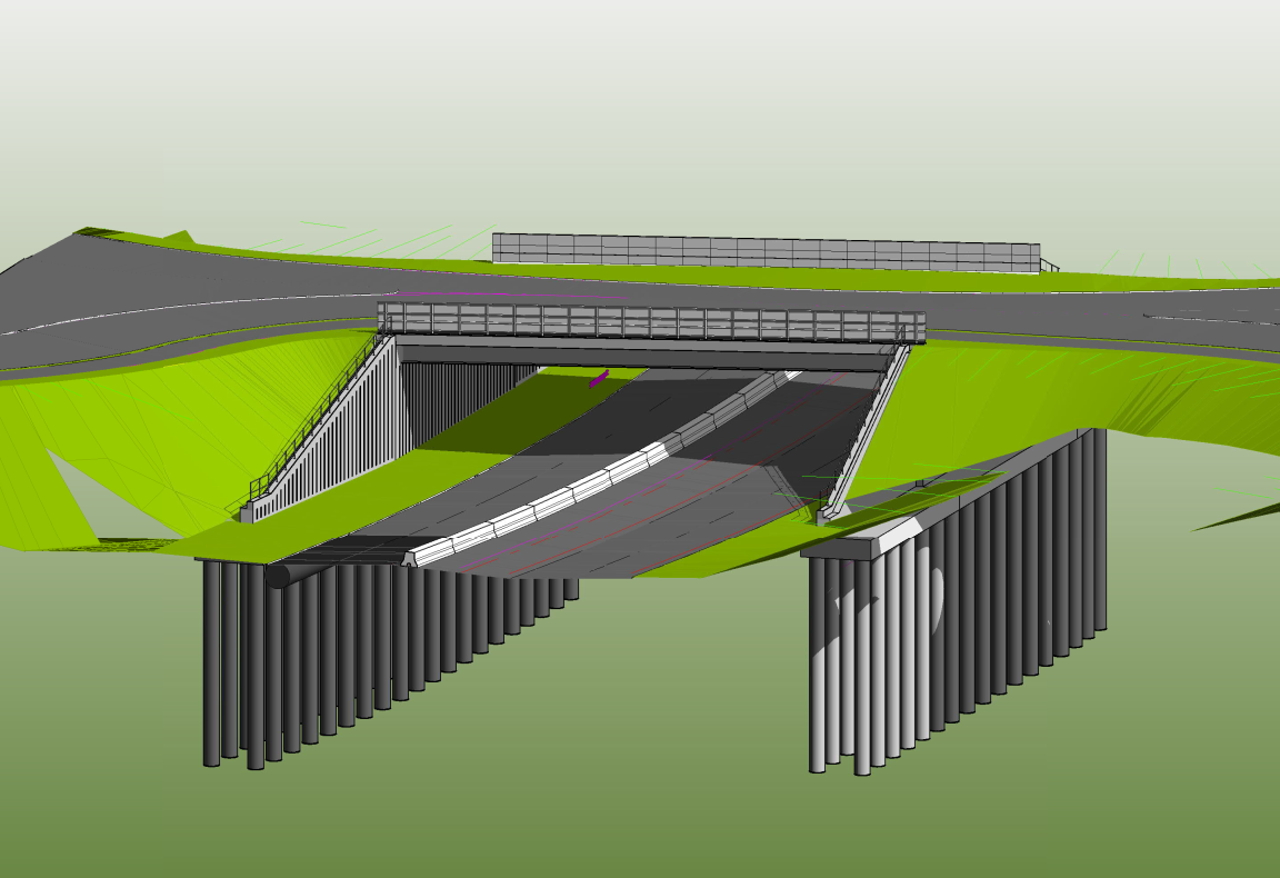 Composite Steel Integral Bridge Analysis and Design