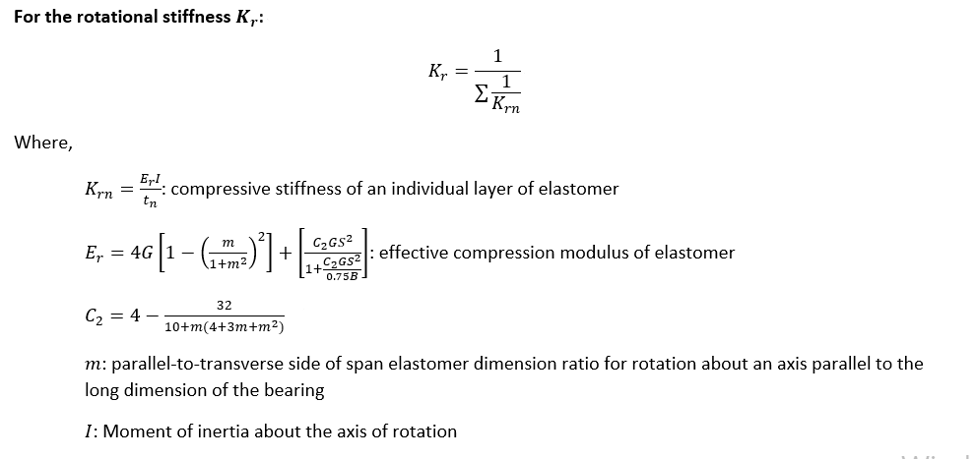 Elastomeric Bearings for Bridges: Stiffness and Tips for Modeling