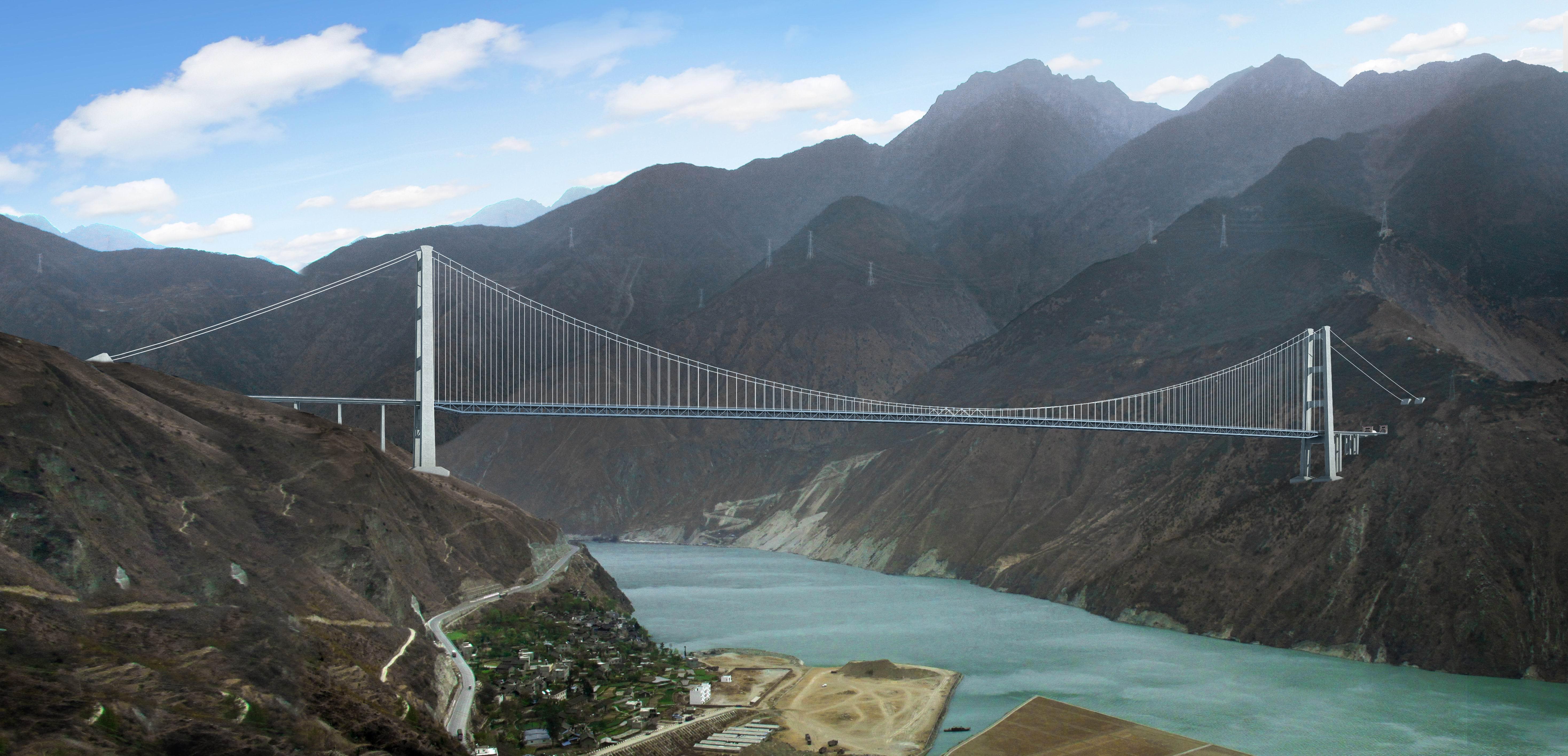 Luding Dadu River Bridge - Projects Application - midasBridge